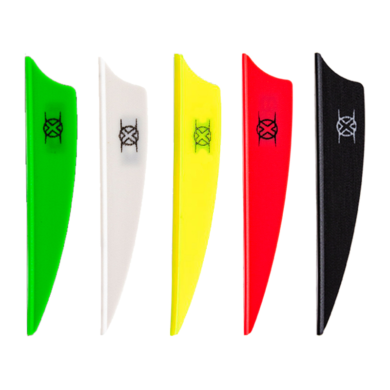 Pluma artificial Bohning X Vane 2,25" escudo para 3D y sala (10 uds ...