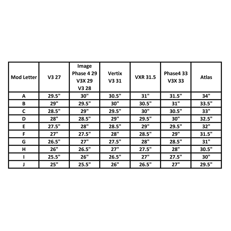 Mathews "SW" Modules 85% 75lbs - MoitoArchery
